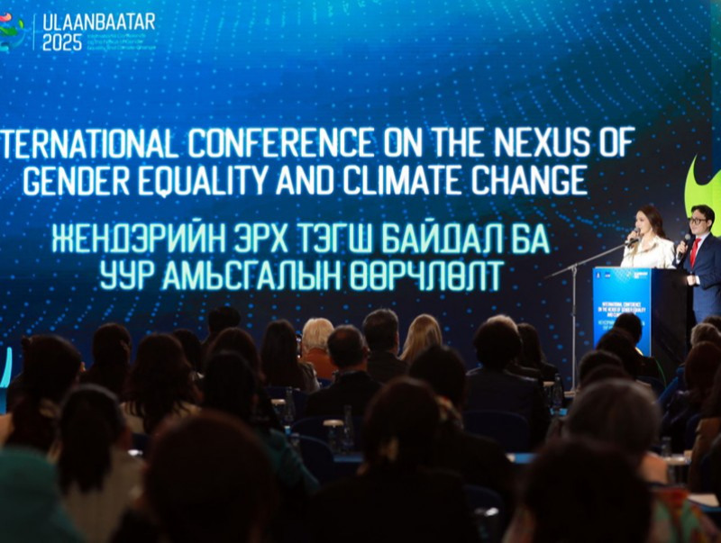 Жендэр ба уур амьсгалын өөрчлөлтийн олон улсын хурал Улаанбаатарт эхэллээ